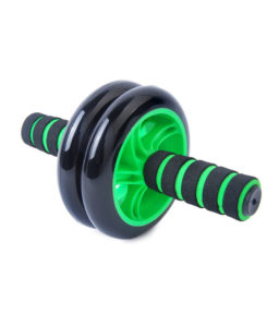DOUBLE WHEEL AB ROLLER EXERCISE WHEEL