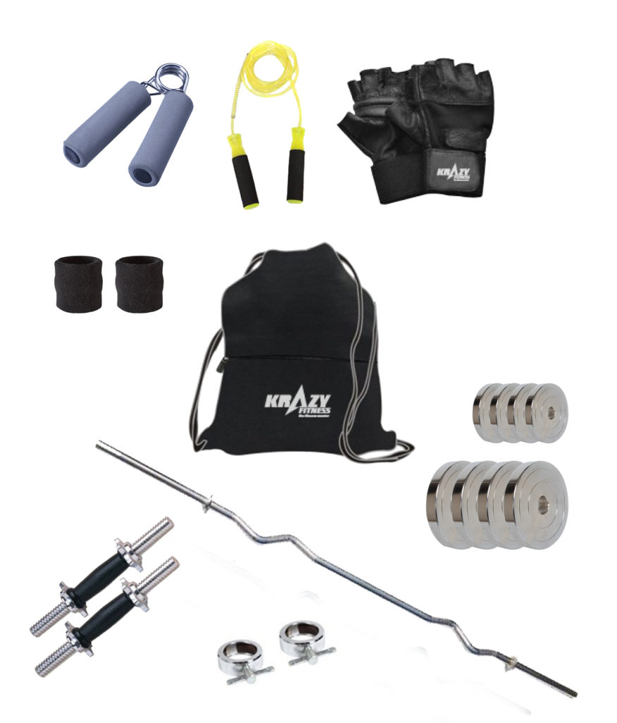 Krazy 30 kg home gym Set Max-S – blt