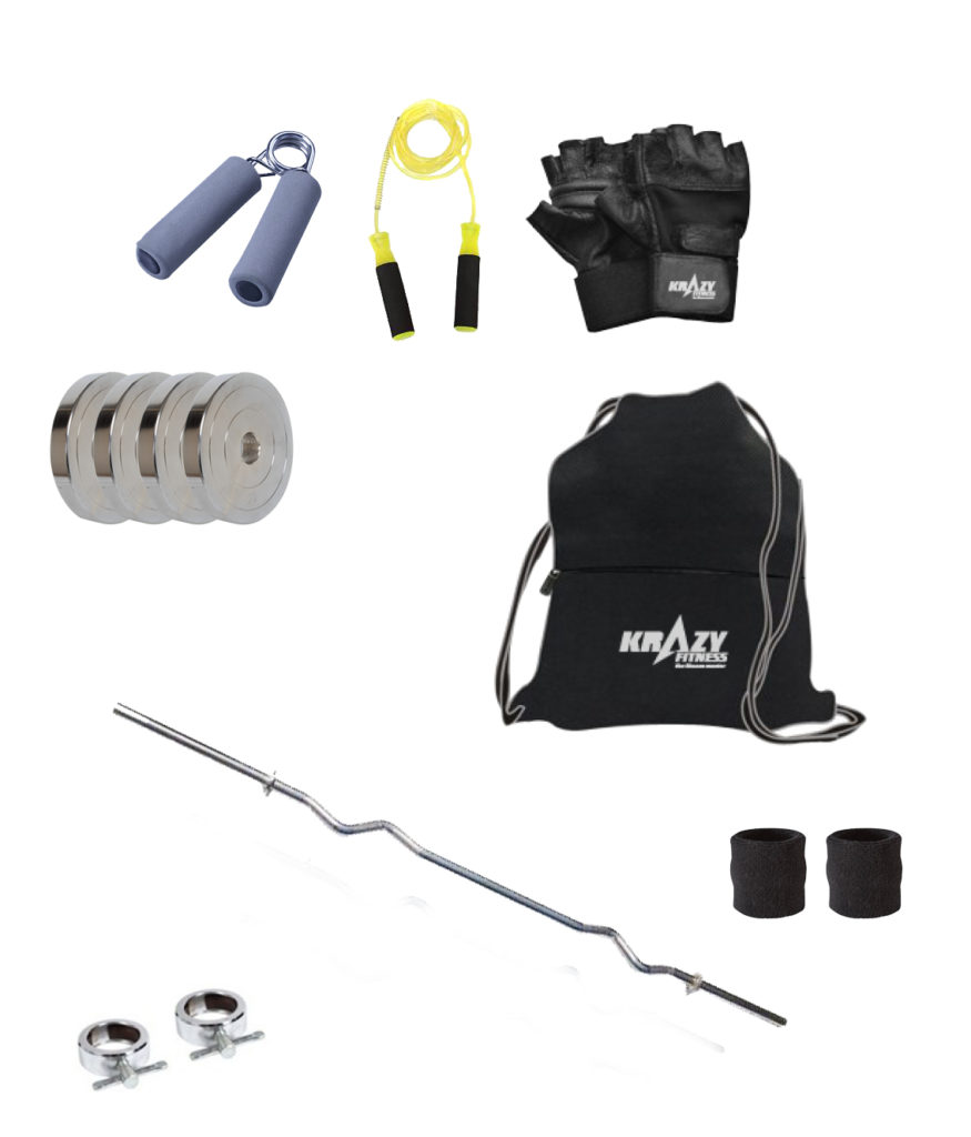 Krazy 10 kg Home gym set Plus-S – blt